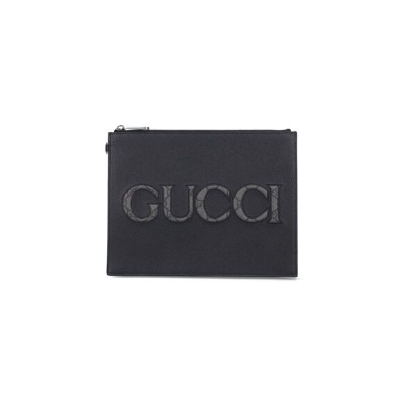 Gucci | Bags | Gucci Logo Pouch | Poshmark